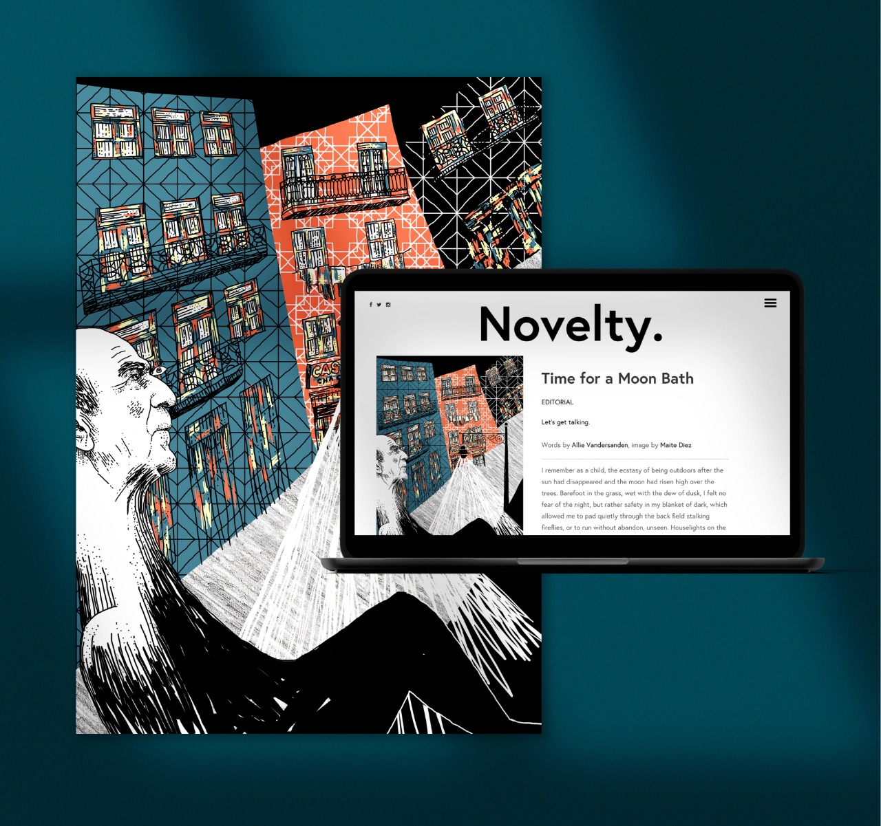 Novelty magazine – Maite Diez